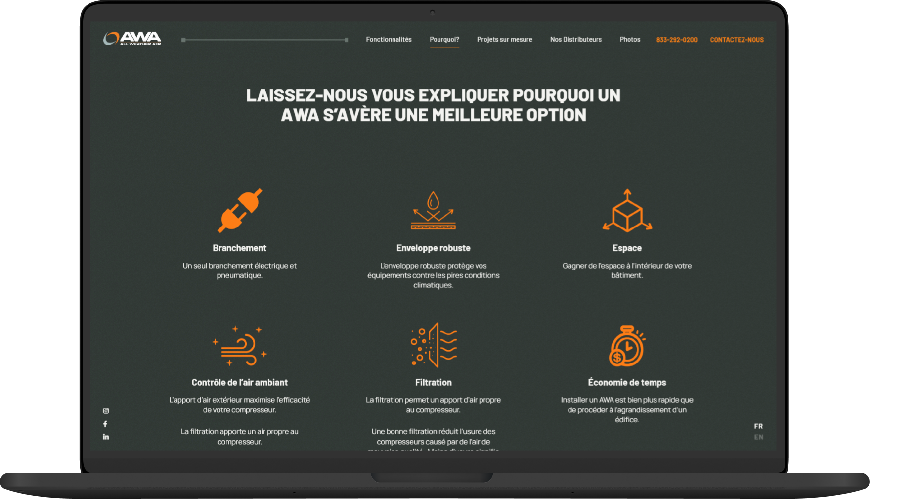 AWA – All Weather Air | fatfish [identity + web + strategy]